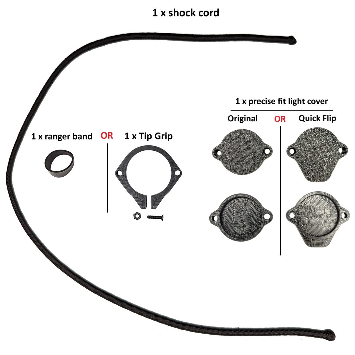 Light / Lens Cover for Weapon-Mounted Flashlights – hammy3dprints