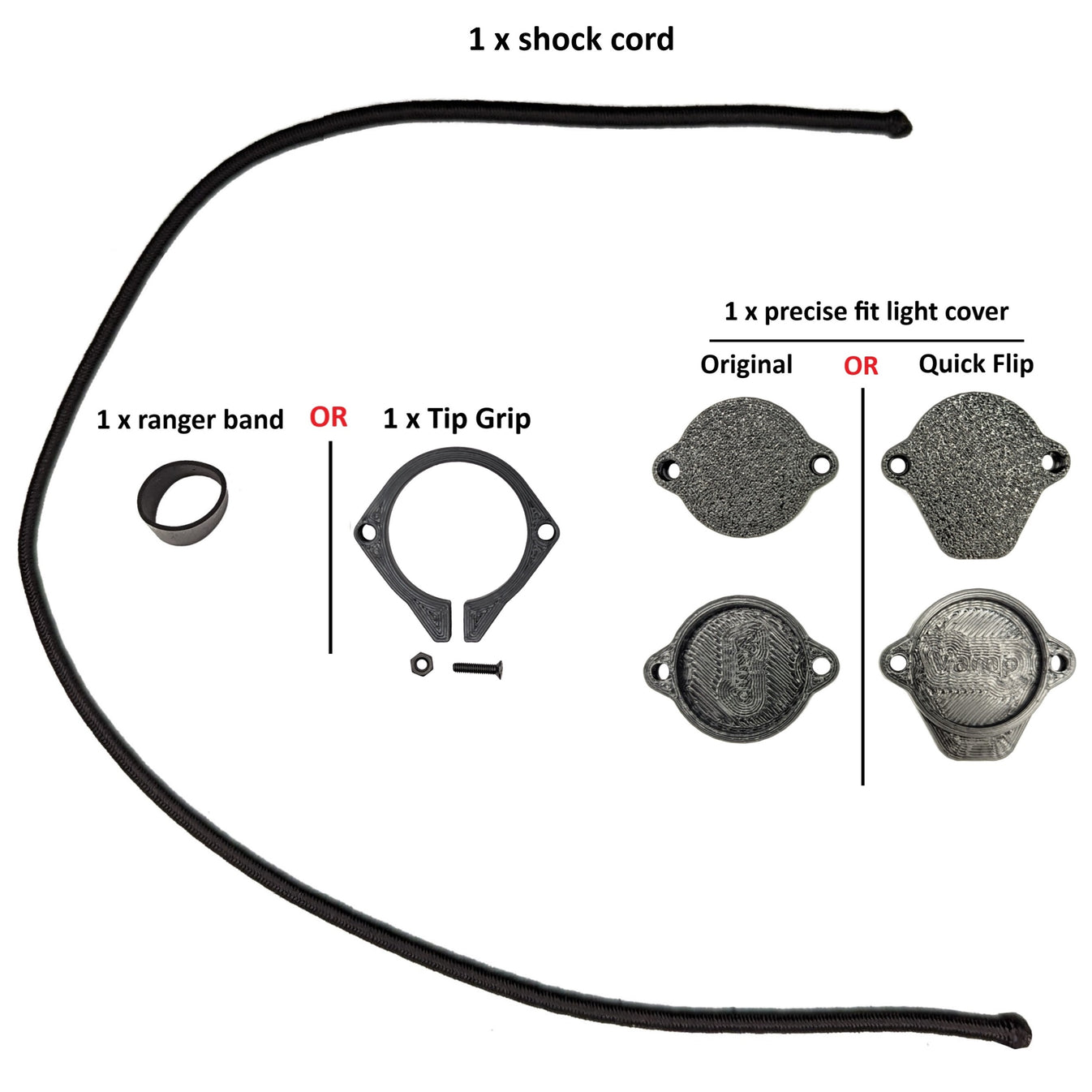 Light / Lens Cover for Weapon-Mounted Flashlights – hammy3dprints