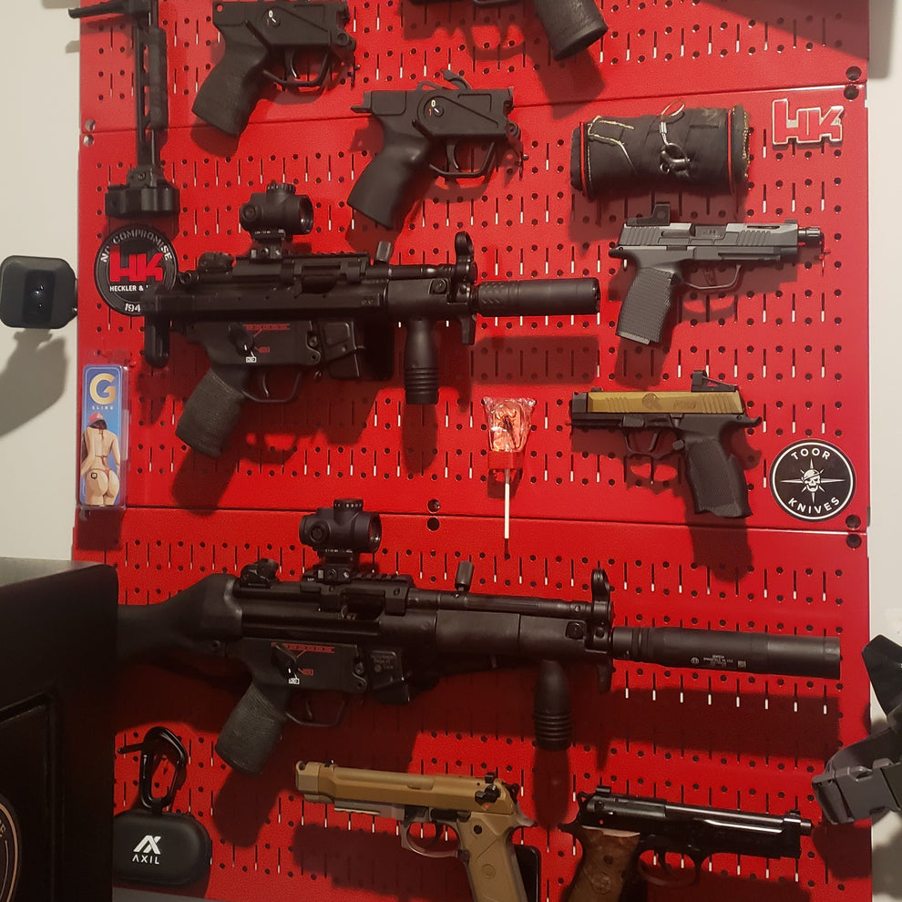 Magwell Mount for HK MP5 9mm - Pegboard / IKEA Skadis / Wall Control ...