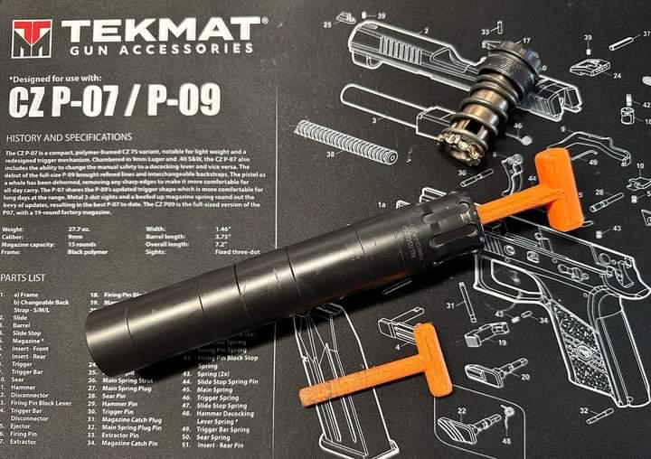 Baffle Alignment Tool for Rugged Obsidian 9/45 – hammy3dprints