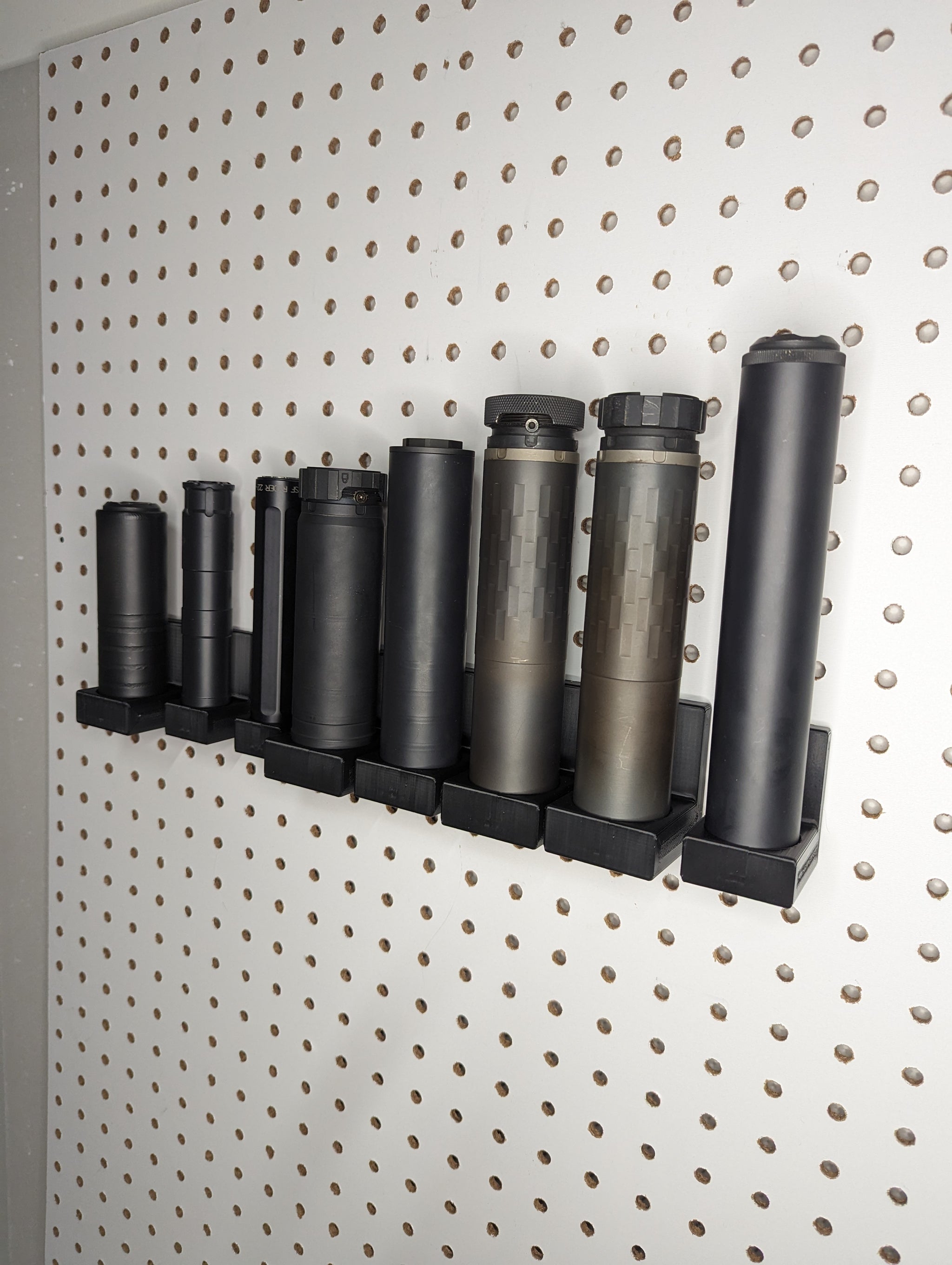 Silencer / Suppressor Display Mount Vertical - Pegboard / IKEA Skadis ...