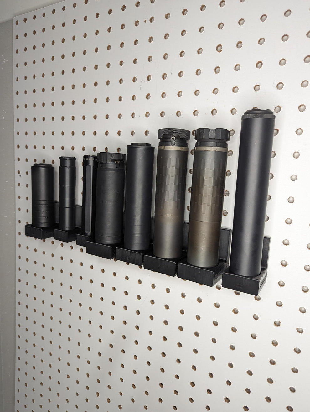 Silencer / Suppressor Display Mount Vertical - Pegboard / IKEA Skadis ...