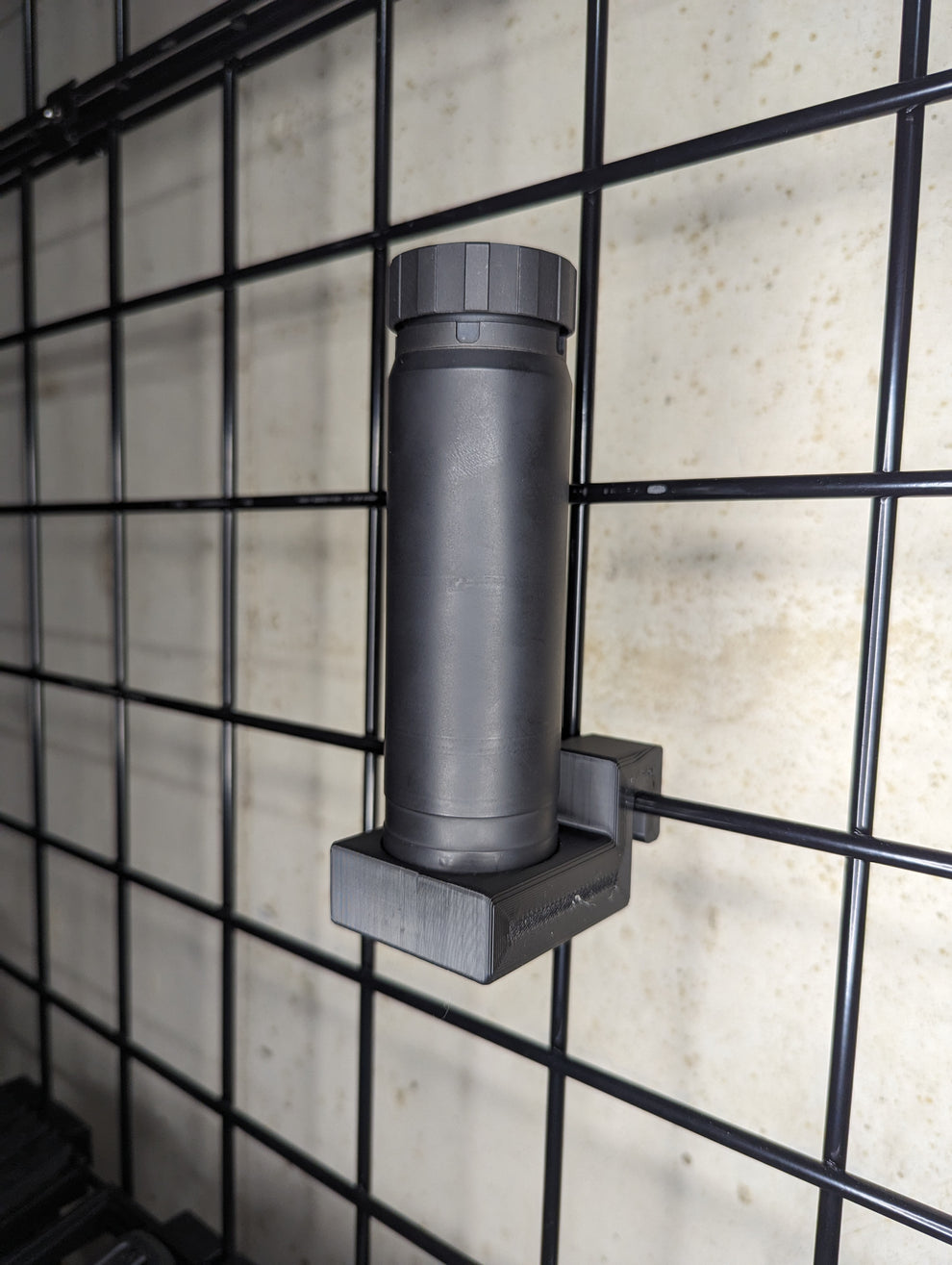 Silencer / Suppressor Display Mount Vertical - Gridwall | Gear Holder ...