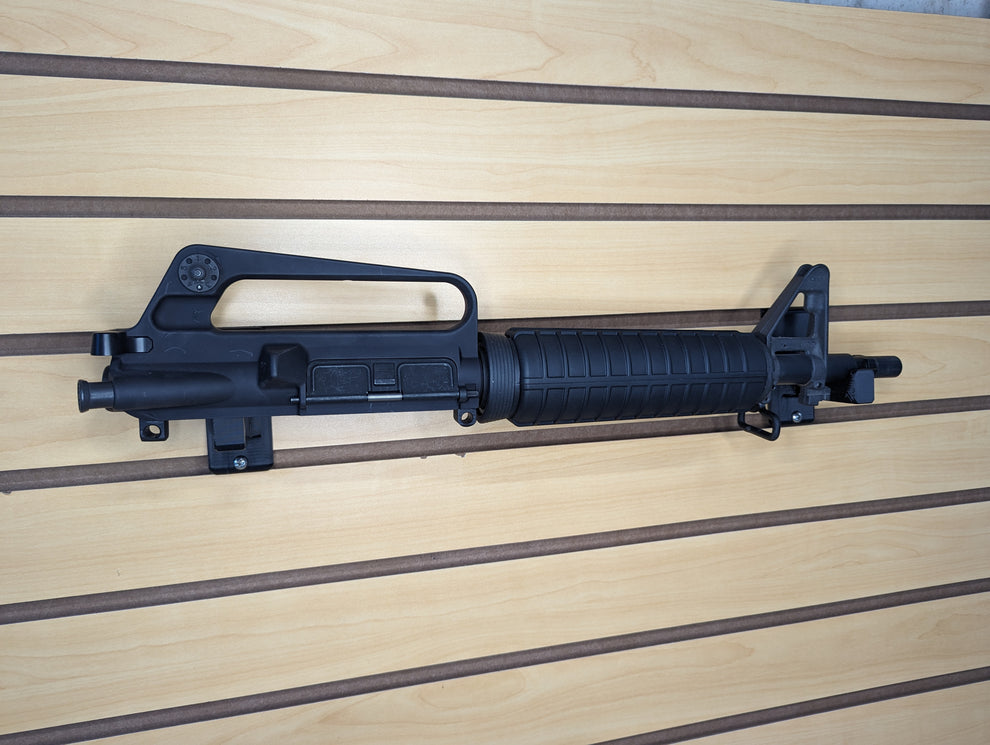 AR 15 Upper Receiver Mount - Slatwall | Rifle Holder Storage Rack ...