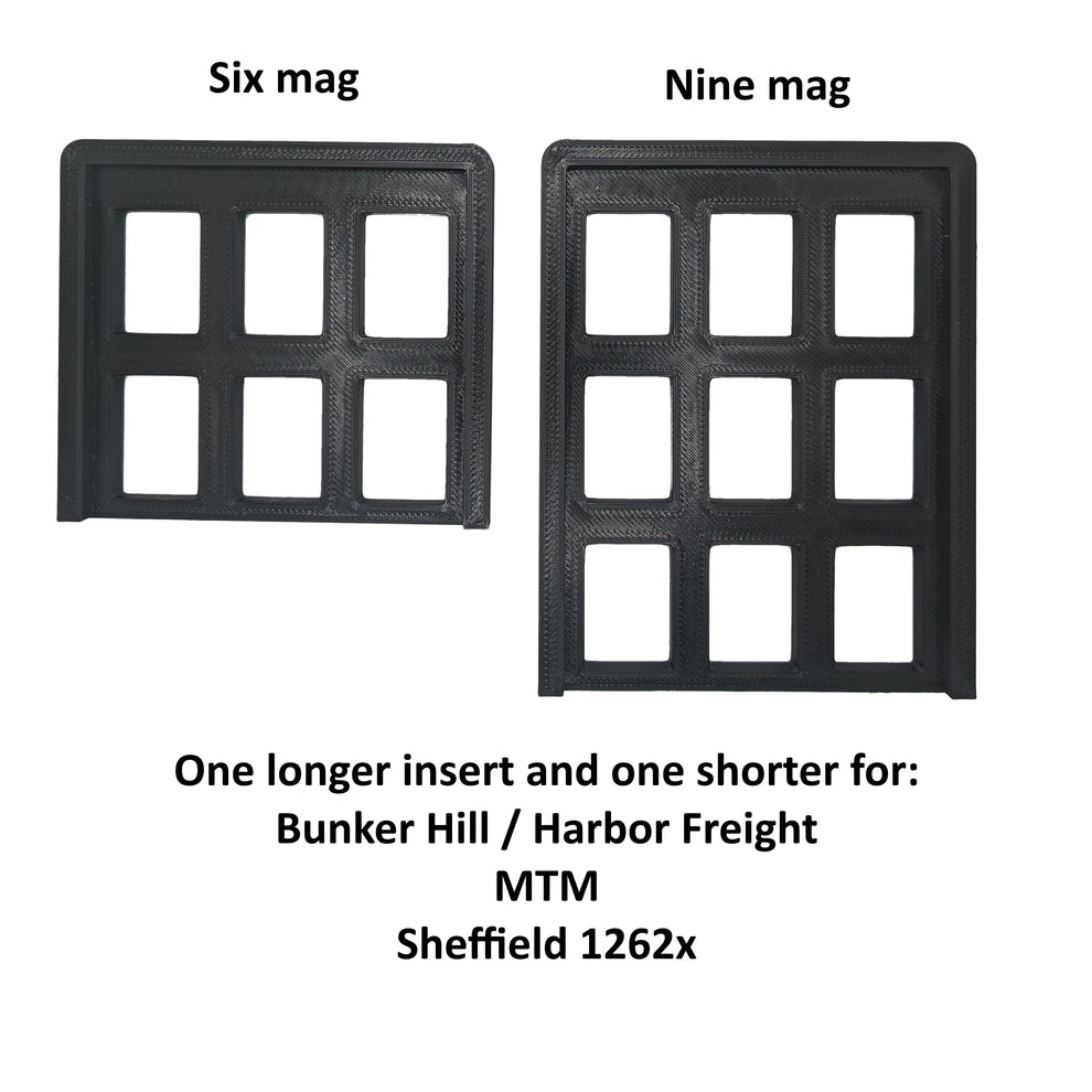 Pistol Mag Holder Ammo Can Insert | Magazine Holder Storage Rack ...