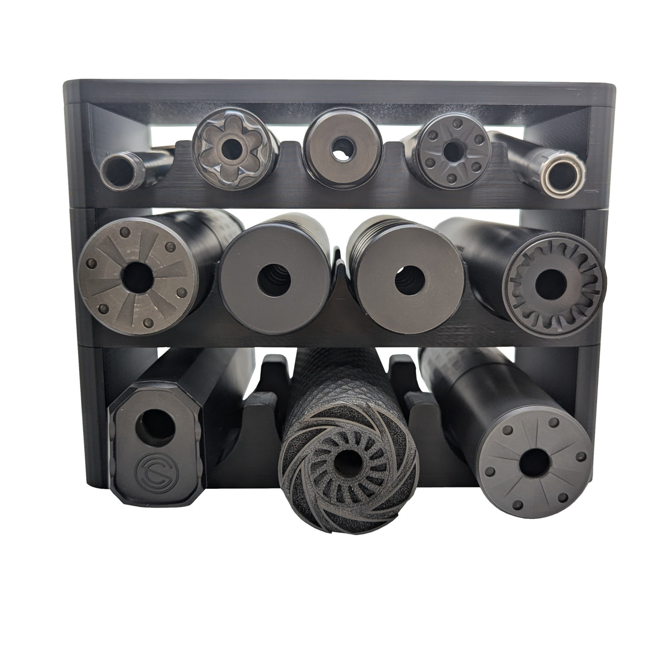 Modular Silencer Display Rack / Shelf | Silencer Holder Storage Rack ...
