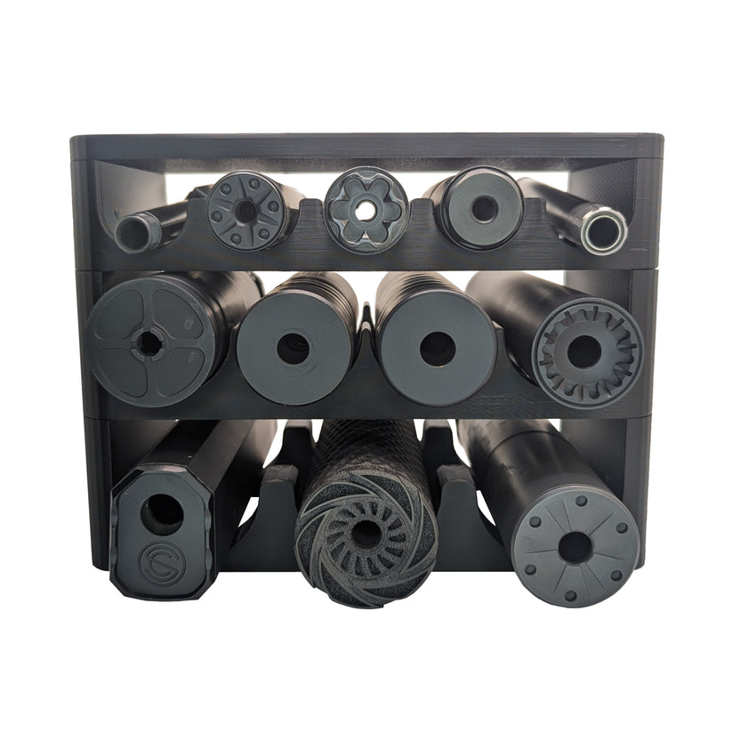 Modular Silencer Display Rack / Shelf | Silencer Holder Storage Rack ...