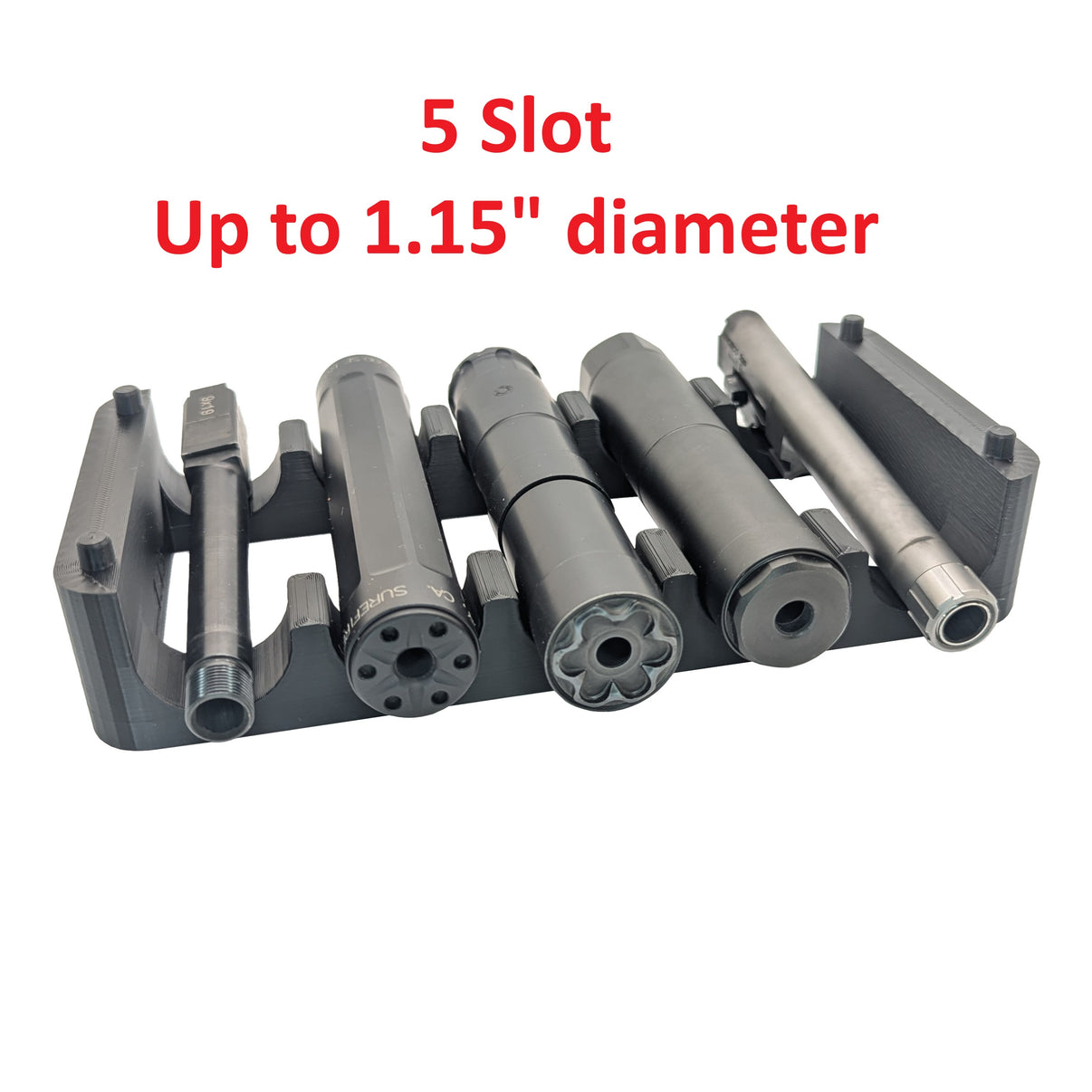 Modular Silencer Display Rack / Shelf | Silencer Holder Storage Rack ...
