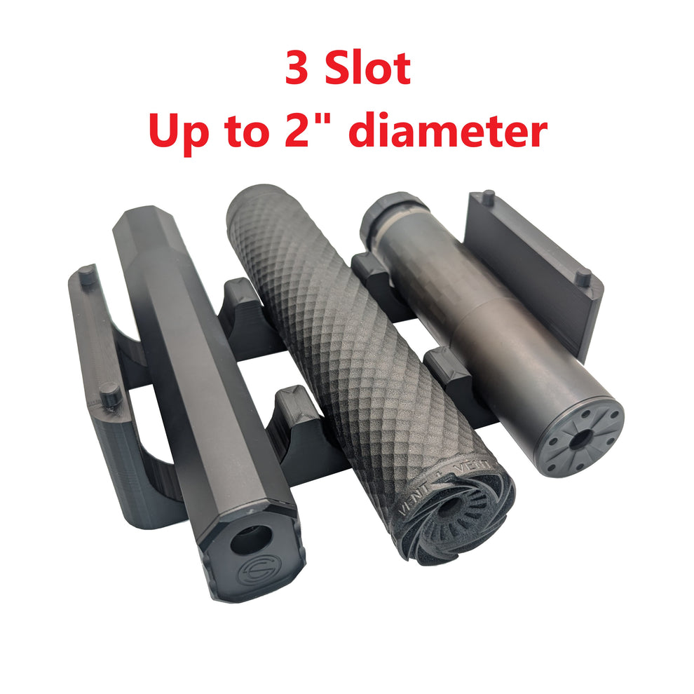 Modular Silencer Display Rack / Shelf | Suppressor Holder Storage Rack ...