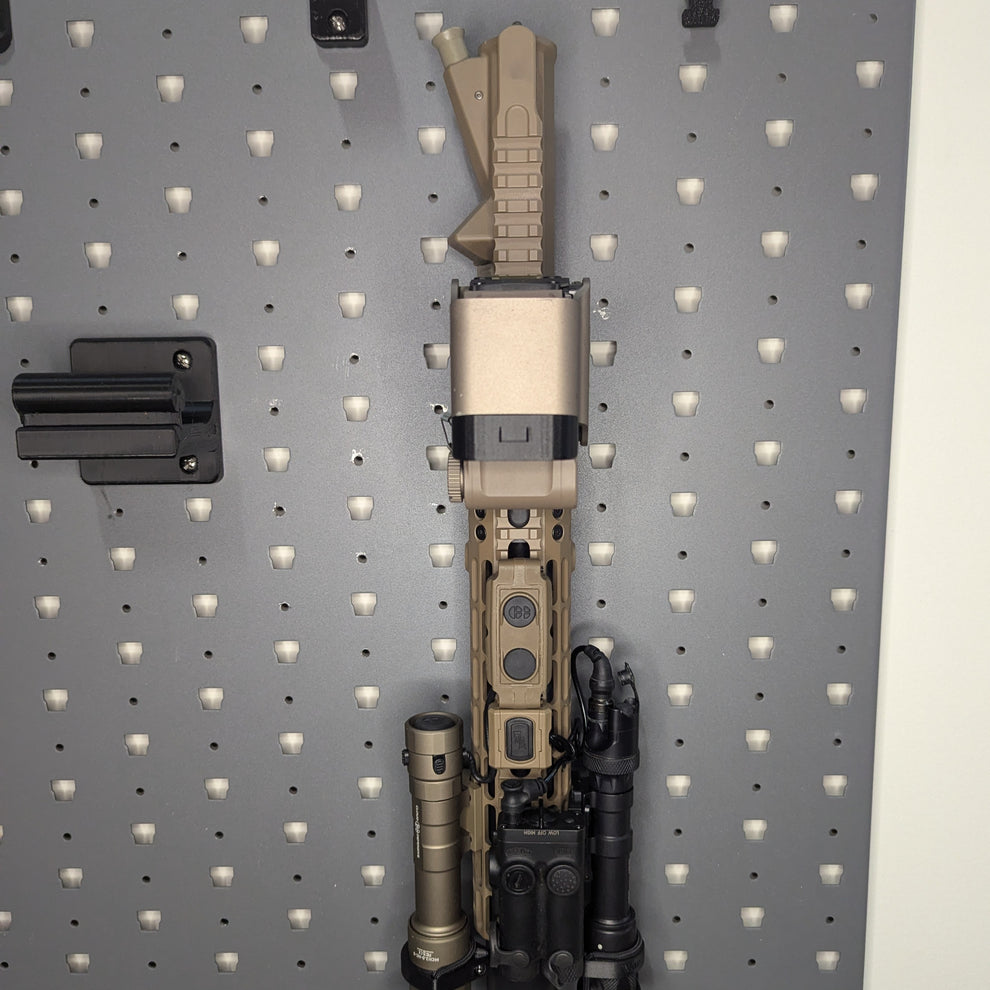 AR 15 Upper Receiver Vertical Insert Mount - Slatwall | Rifle Holder S ...