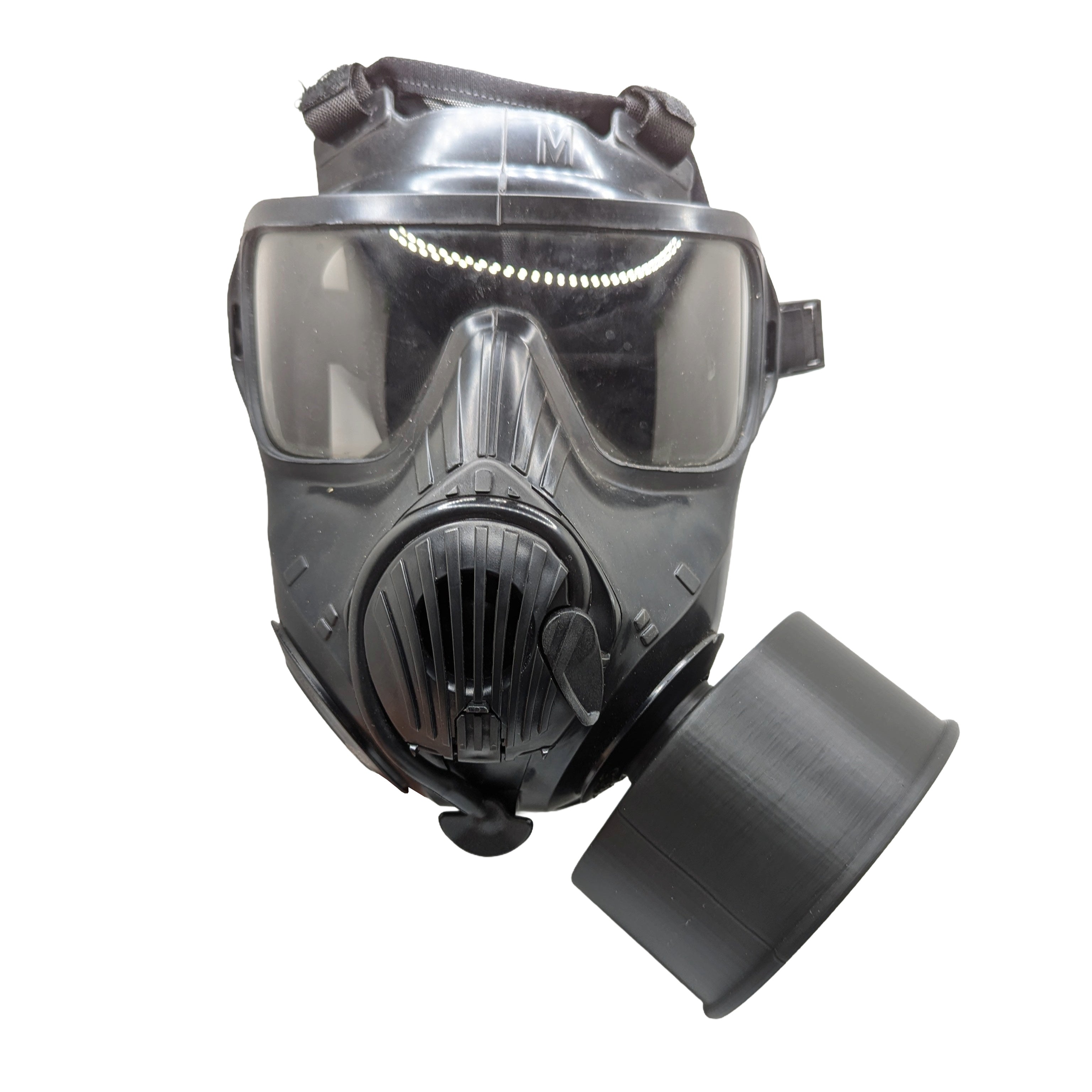 40mm Prop Gas Mask Faux Filter – hammy3dprints