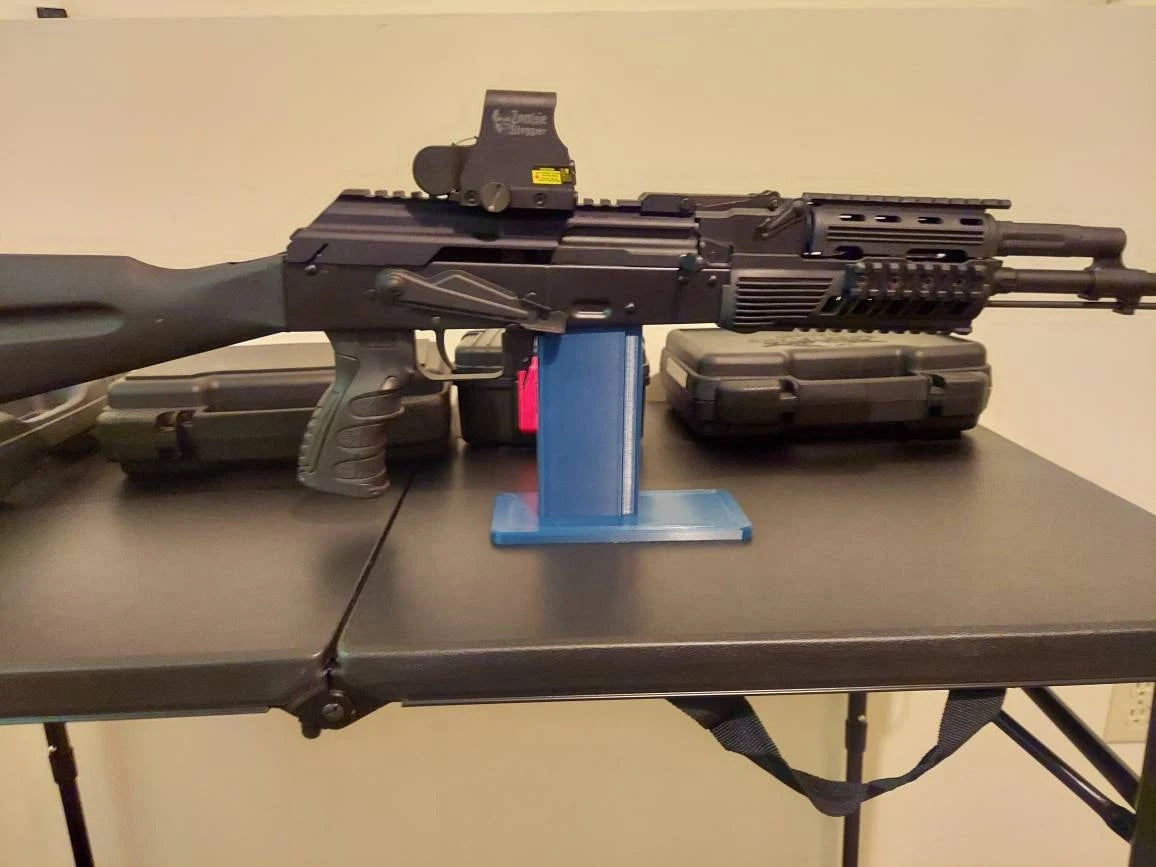 Display Stand for AK 47 7.62x39 | Rifle Holder Storage Rack – hammy3dprints