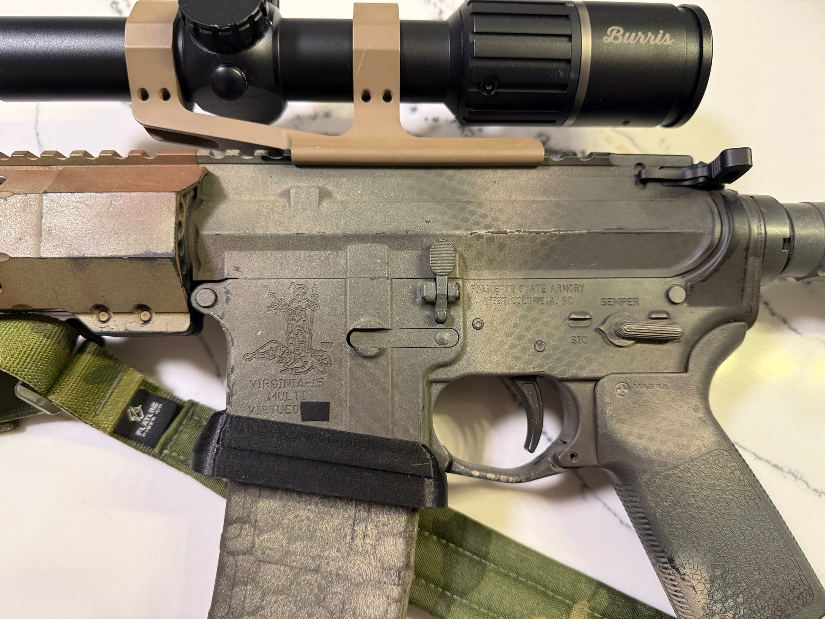 AR9 / AR10 / AR15 Friction-Fit Flared Magwells – hammy3dprints