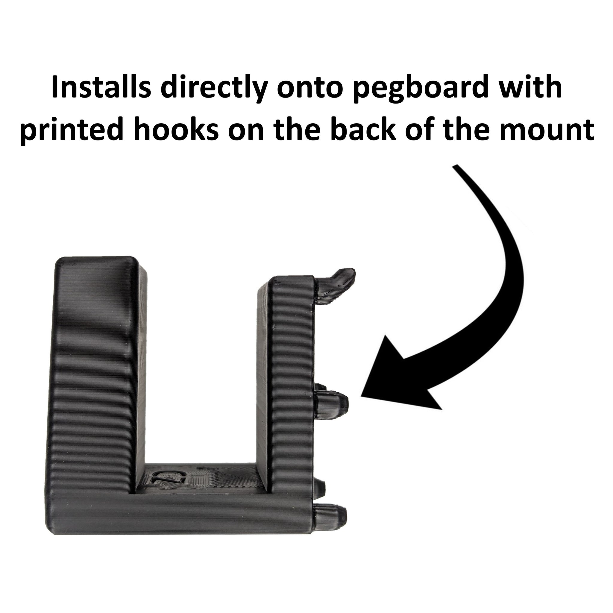 Magwell Mount for Taurus TX22 - Pegboard / IKEA Skadis / Wall Control ...