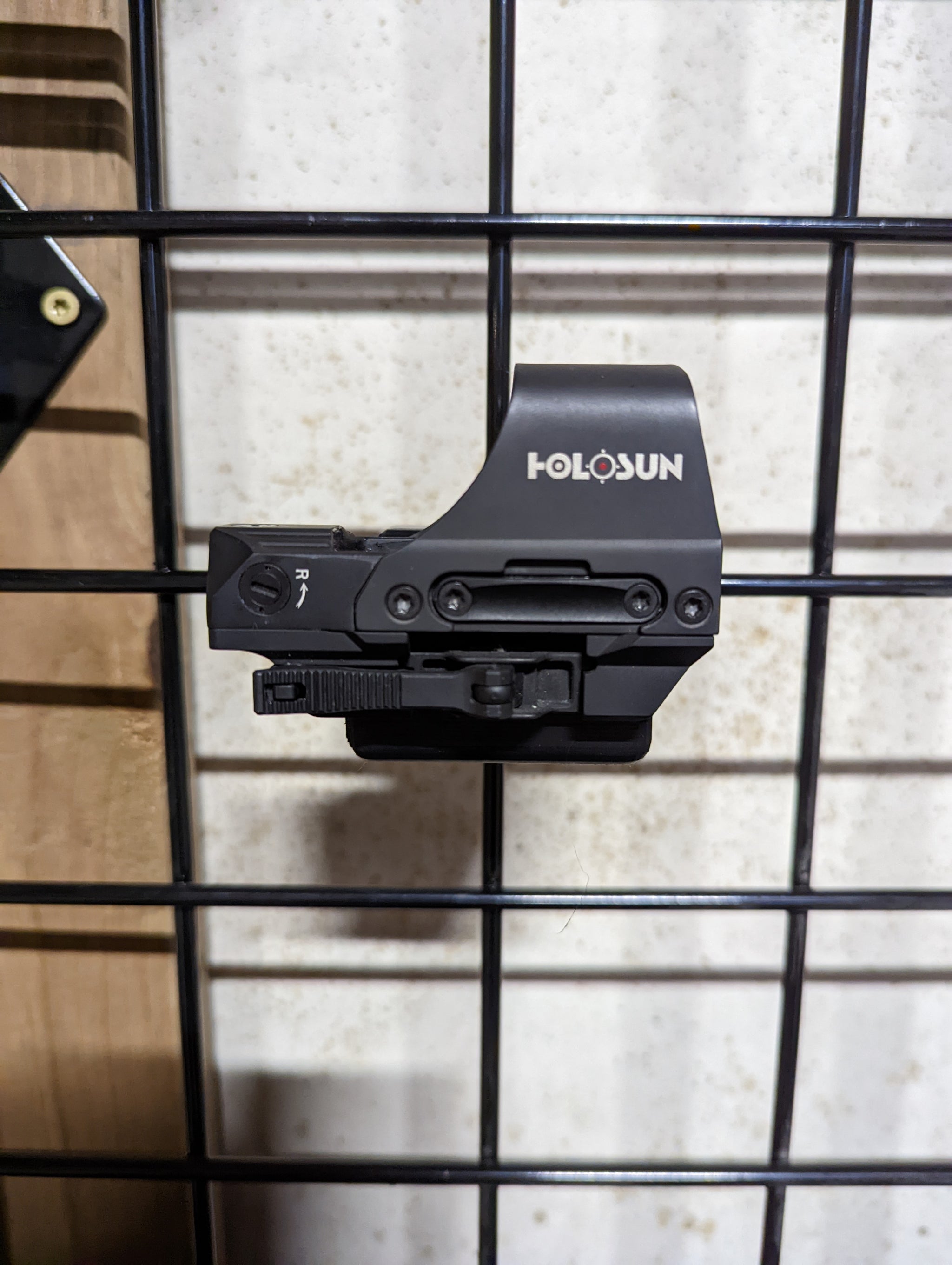 Picatinny Accessory Rail Mount - Gridwall | Gear Holder Storage Rack ...