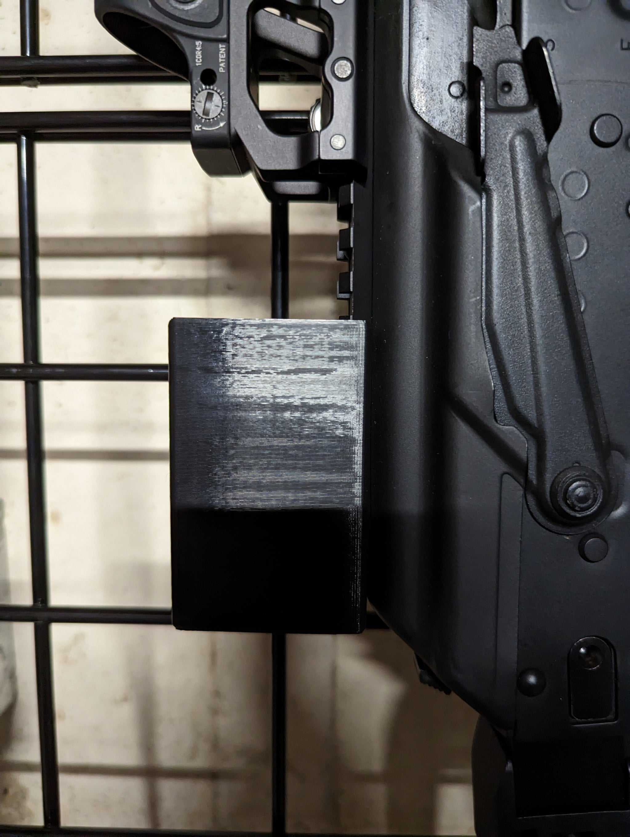 Picatinny Rail Gun Mount - Gridwall | Rifle Holder Storage Rack ...