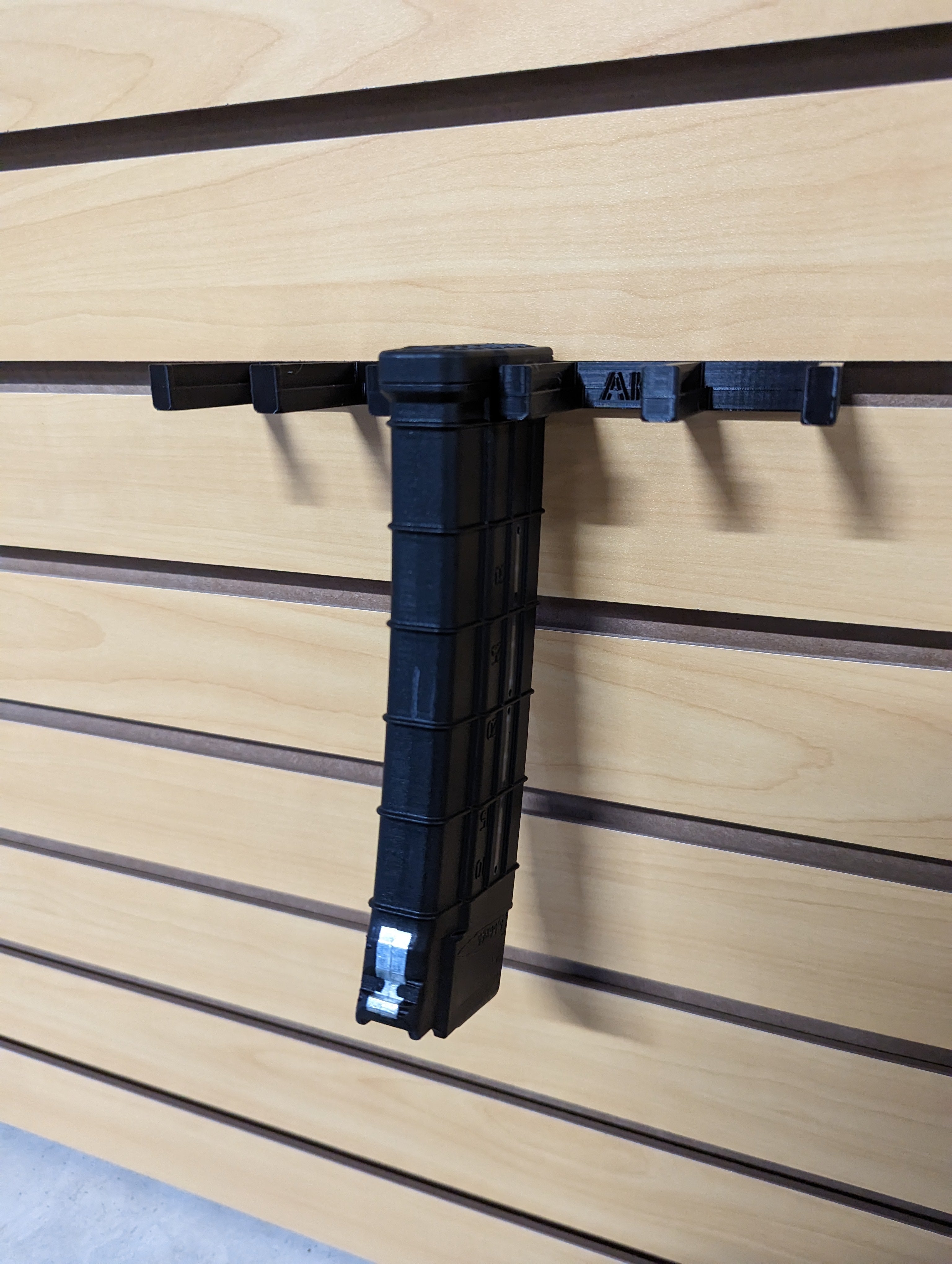 Mount for 556 AK PSA Mags - Slatwall | Magazine Holder Storage Rack ...