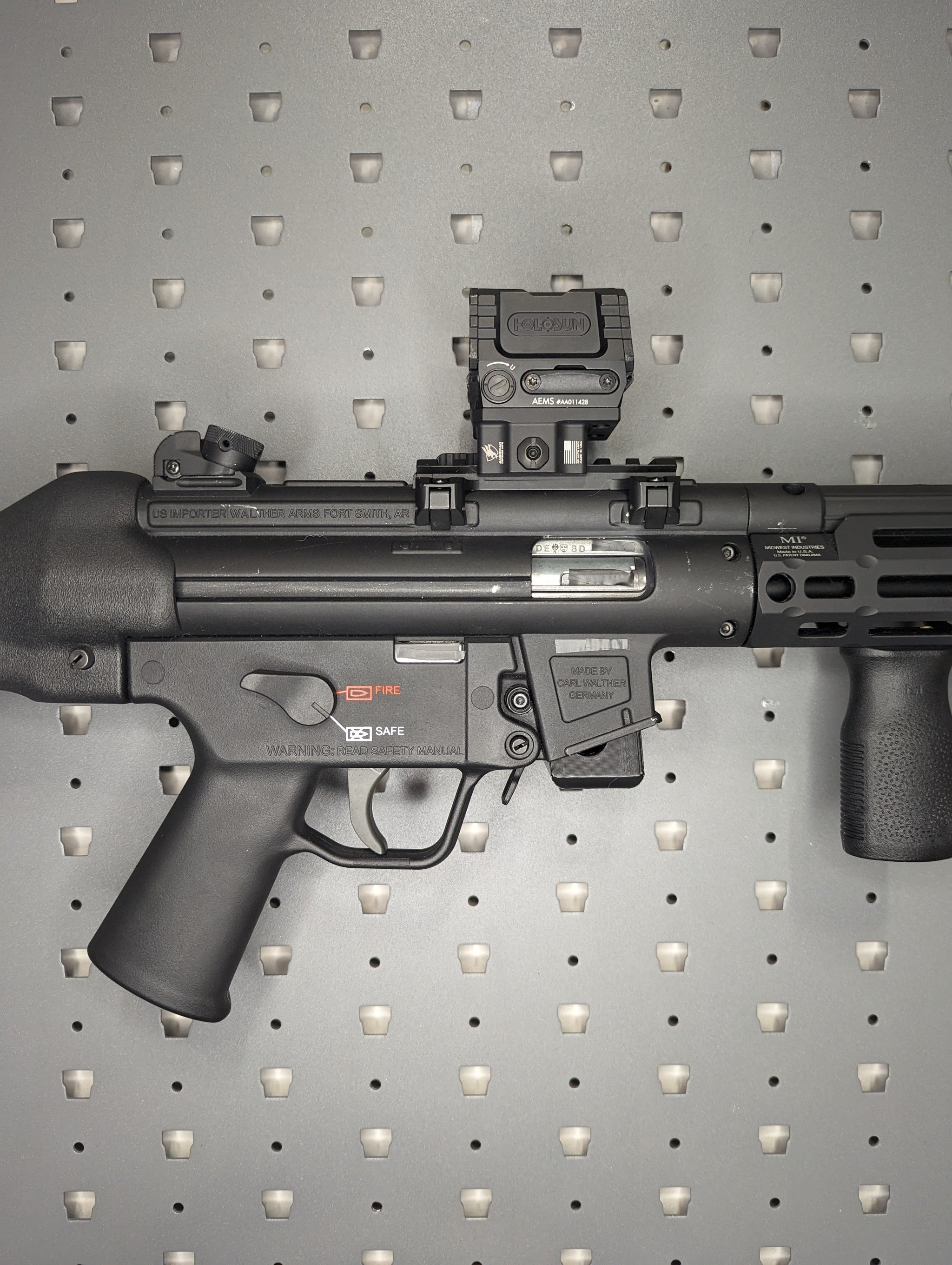 Magwell Mount for HK and GSG MP5 22 - GallowTech | Rifle Holder Storag ...