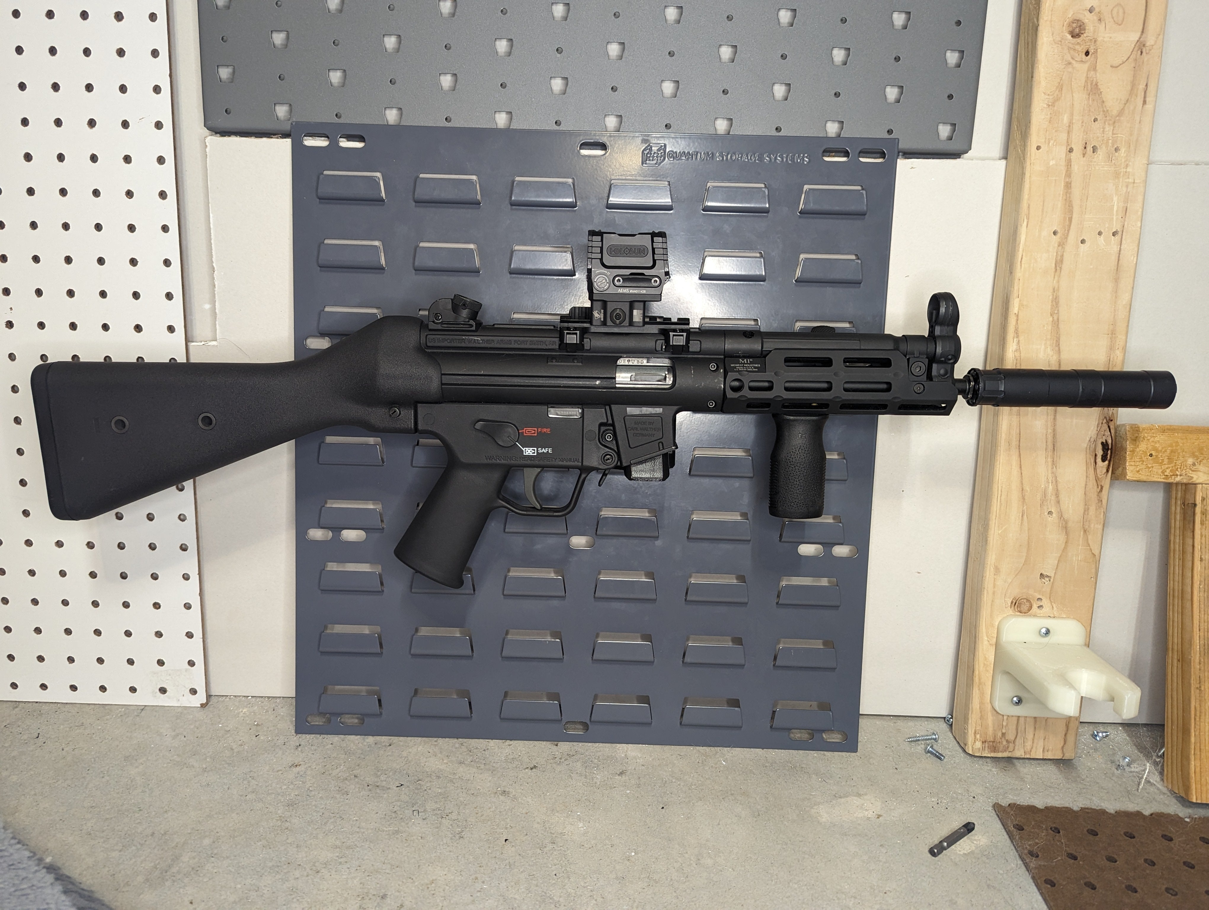 Magwell Mount for HK and GSG MP5 22 - SecureIt | Rifle Holder Storage ...