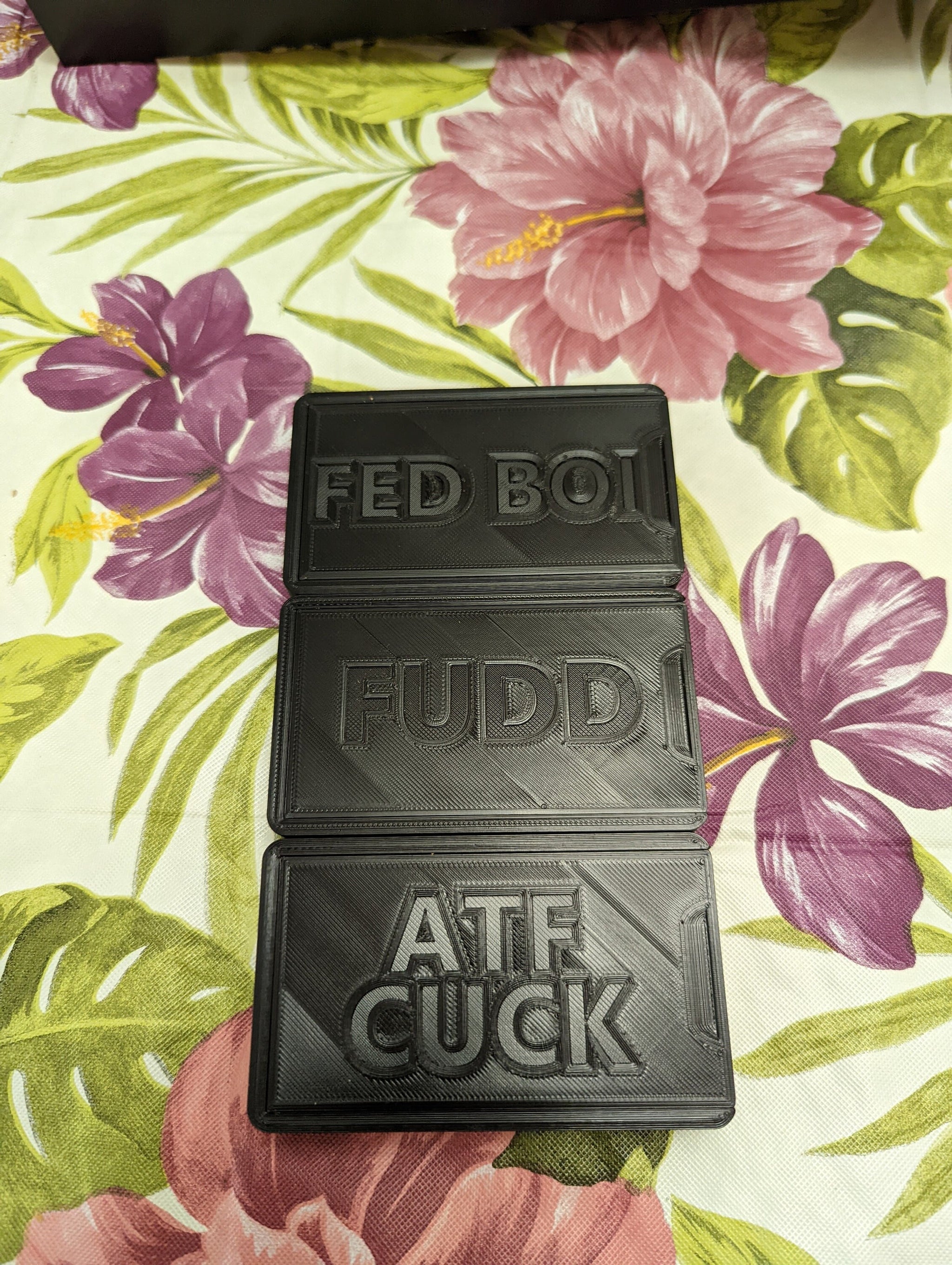 NFA Paperwork Box With Message On Lid – hammy3dprints